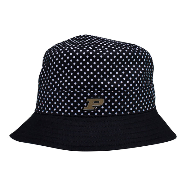 Purdue Pin Dot Bucket Hat – Two Feet Ahead